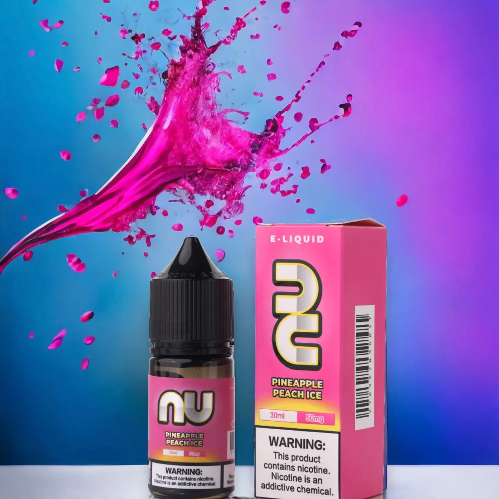 Premium Quality NU E-Liquid Pineapple Peach Ice – 50mg