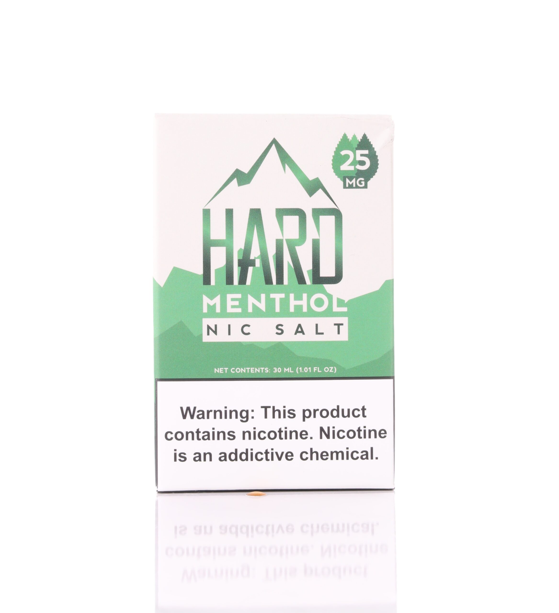 HARD MENTHOL (NIC SALT 25MG) - Vapelevels