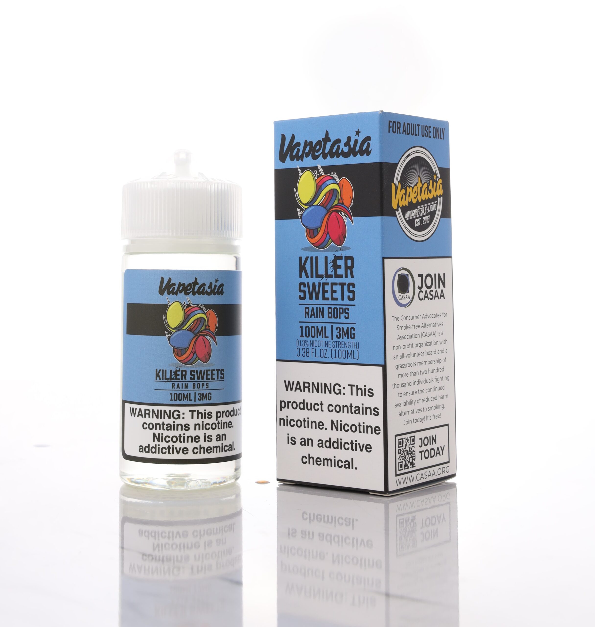 VAPETASIA (KILLER SWEETS RAIN BOPS) - Vapelevels
