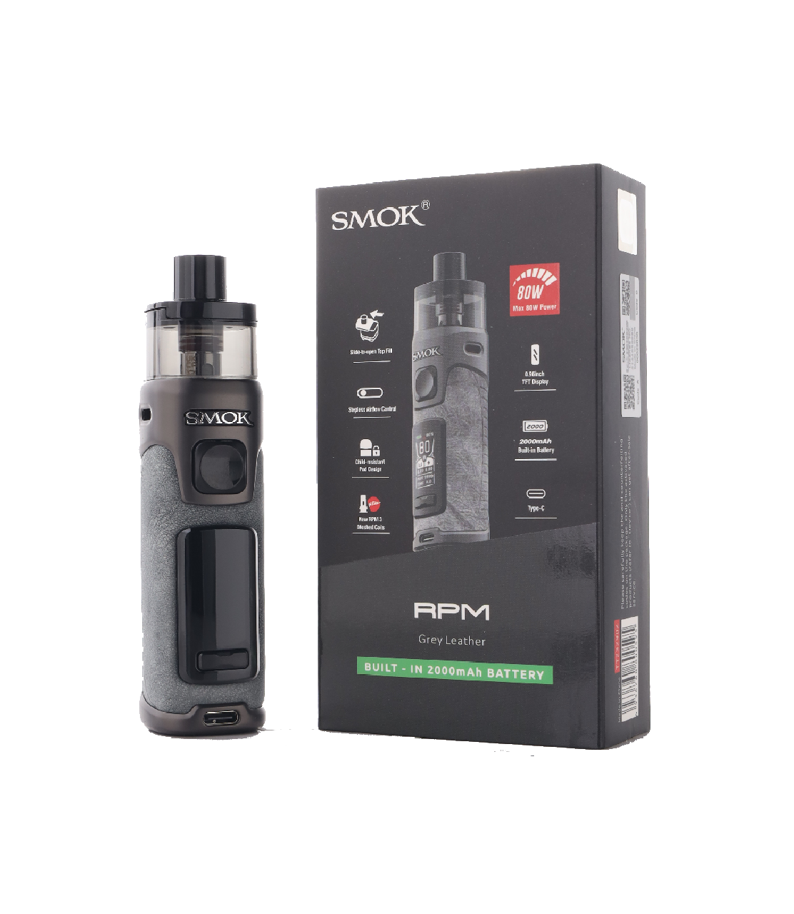 SMOK RPM (GREY LEATHER) - Vapelevels