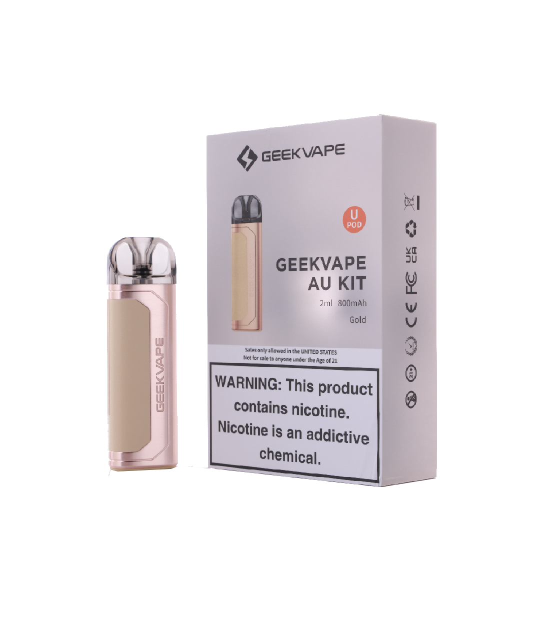 GEEK VAPE (AU KIT GOLD) - Vapelevels