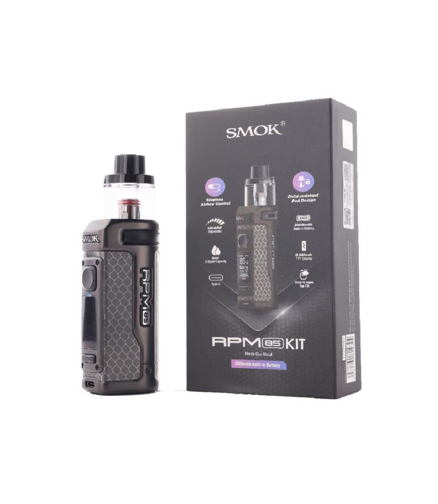 SMOK RPM (85 KIT) MATTE GUN METAL - Vapelevels