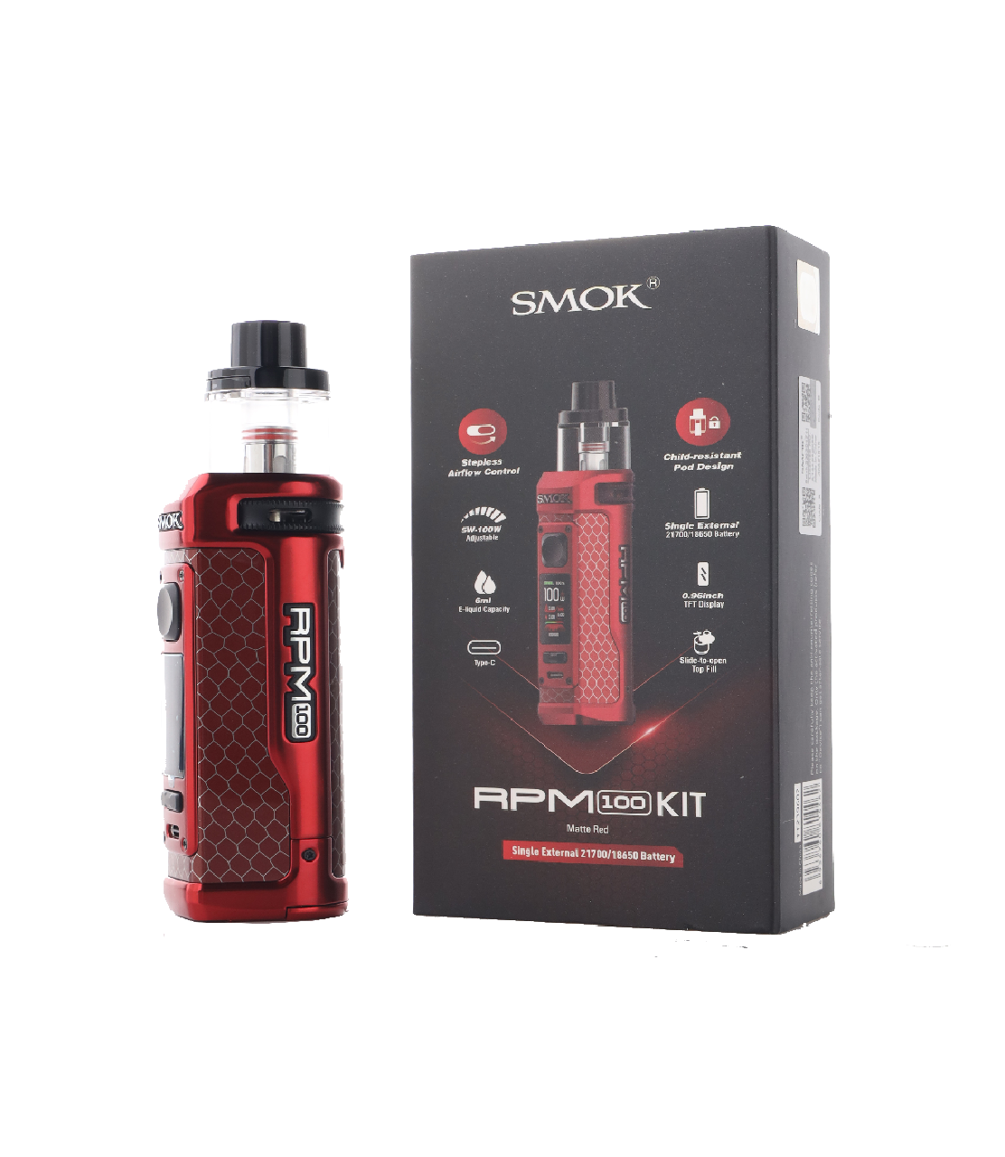 SMOK RPM (100 KIT) MATTE 7-COLOR PLATING - Vapelevels